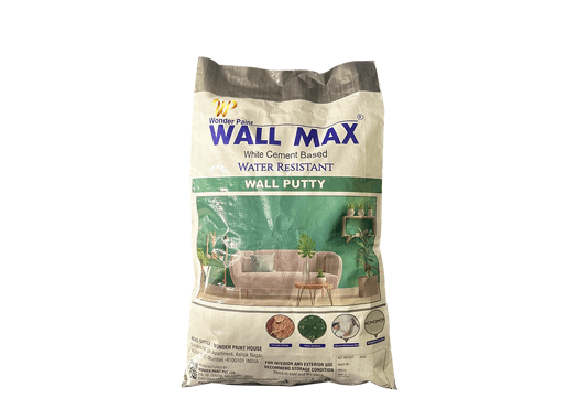 Wall Max Water Resistant Wall Putty - Wonder Paints Pvt. Ltd.